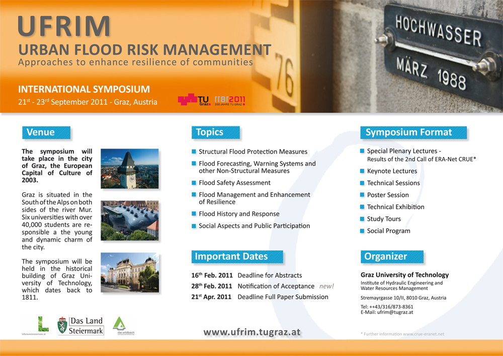 UFRIM-Tagung - Wasserwirtschaft - Landesregierung Steiermark